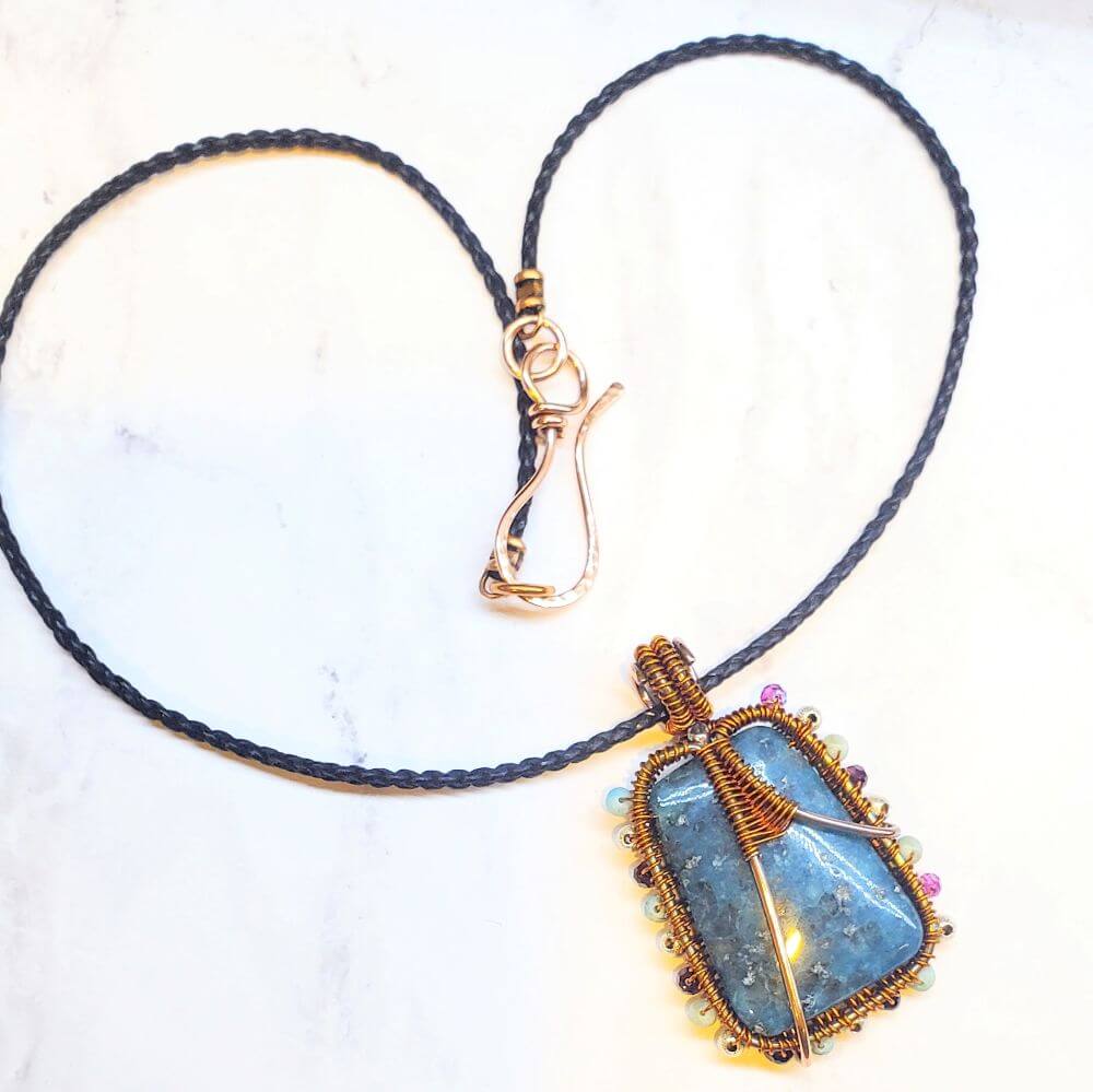 Reversible Copper Wire Wrapped Dancing Ballerina Pendant – Alexa Martha ...